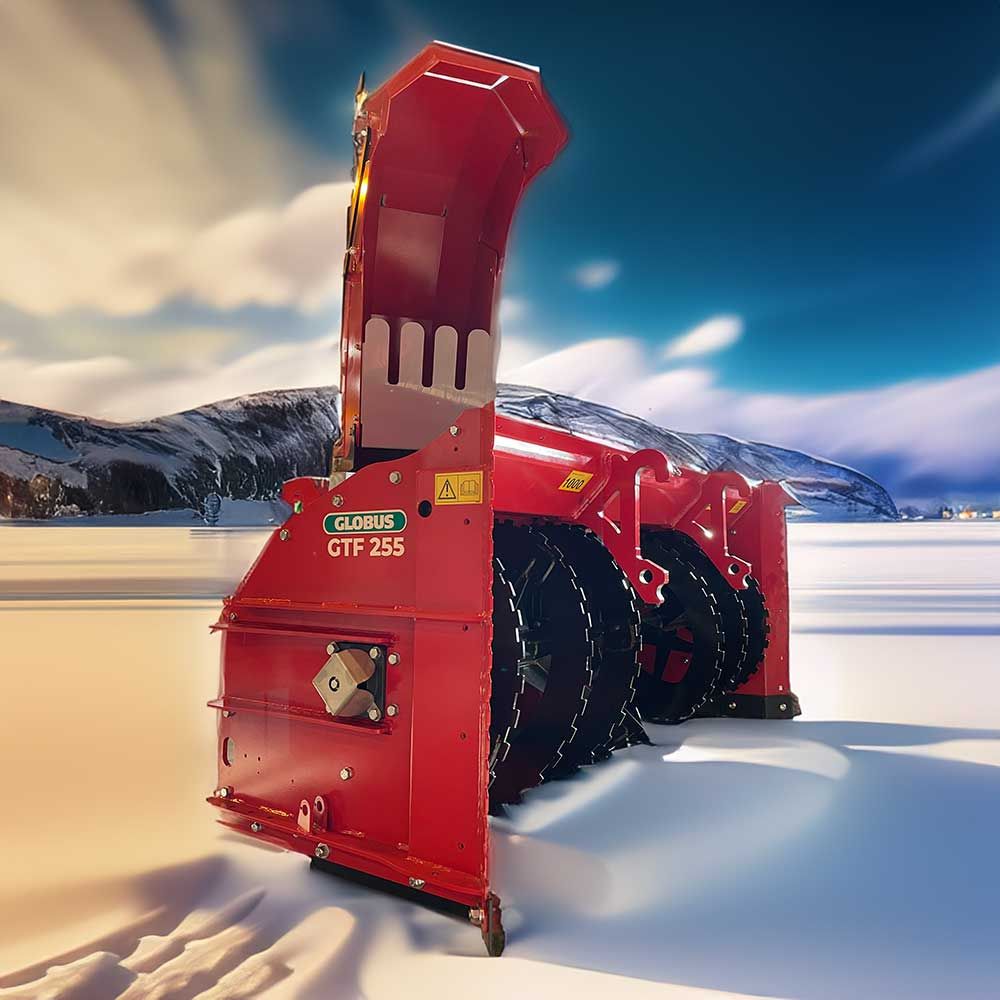 To-trinns Globus snøfres - Akershus Traktor