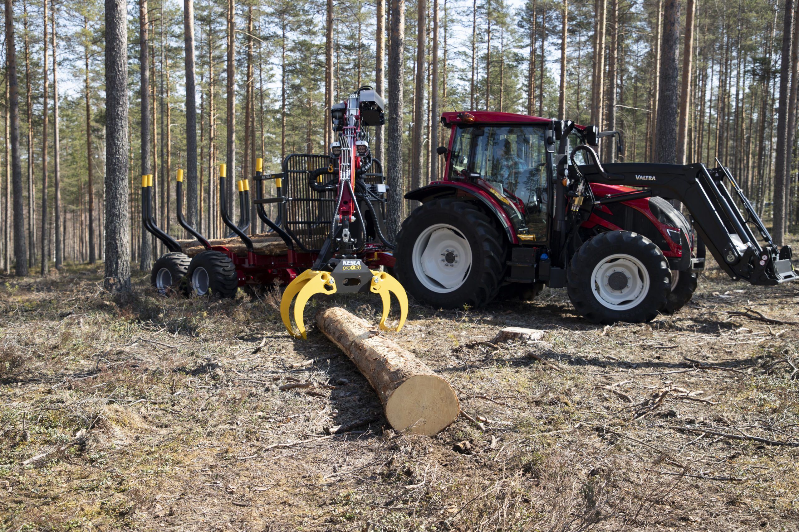 Skogskran Kesla 314T - Akershus Traktor